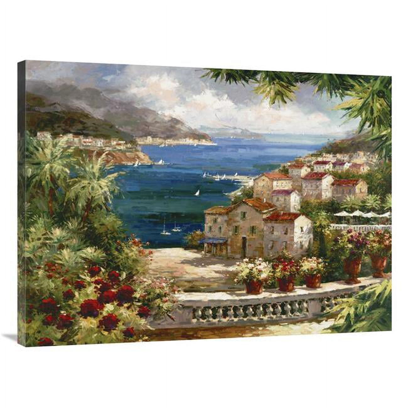 30 x 40 in. Harbor Vista Art Print - Peter Bell - Walmart.com