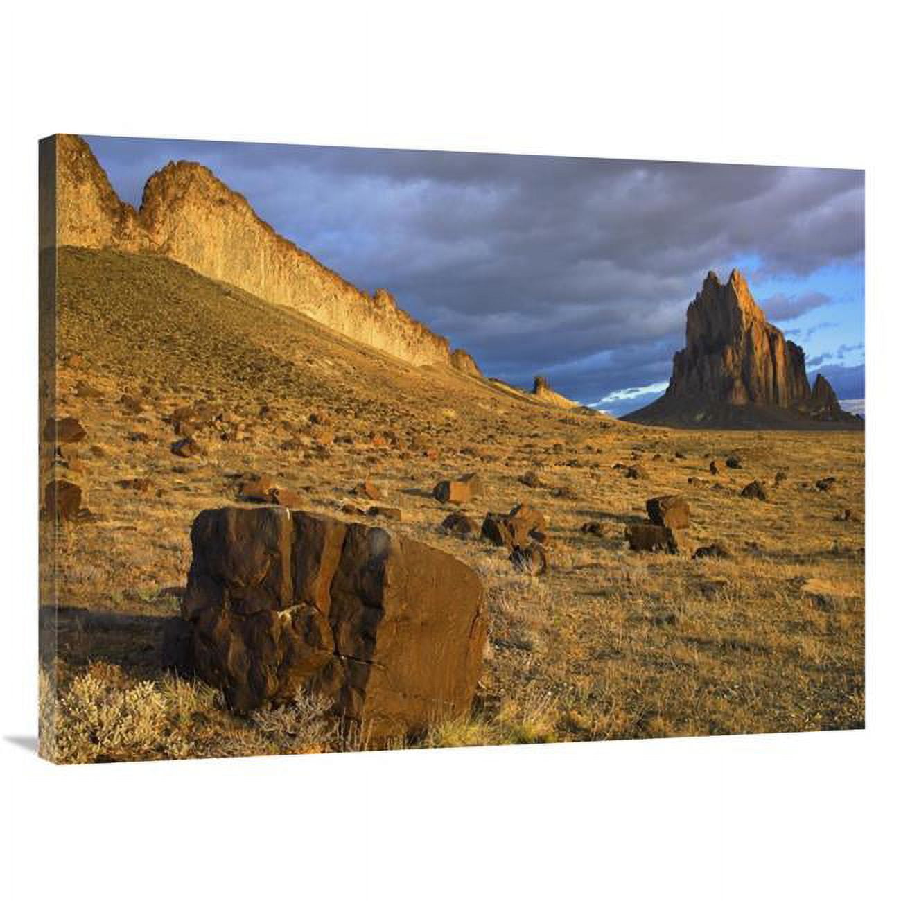 30 x 40 in. Shiprock, the Basalt Core of An Extinct Volcano, New Mexico ...