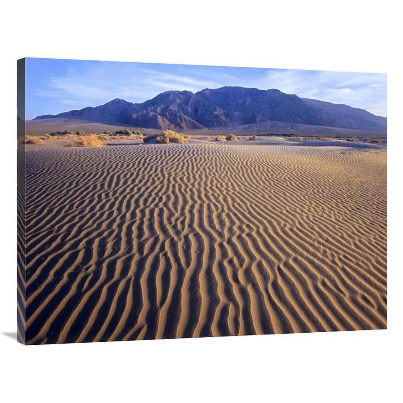 30 x 40 in. Tucki Mountain & Mesquite Flat Sand Dunes, Death Valley ...