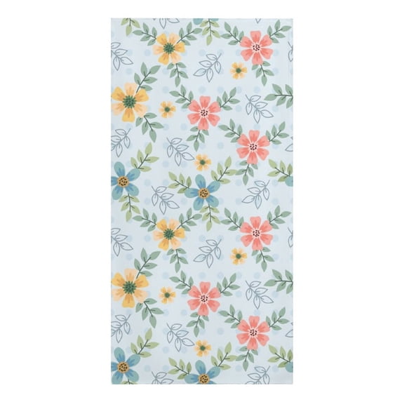 30" x 60" Microfiber Sports Blankets Spring Flowers Beach Towel for Men ...
