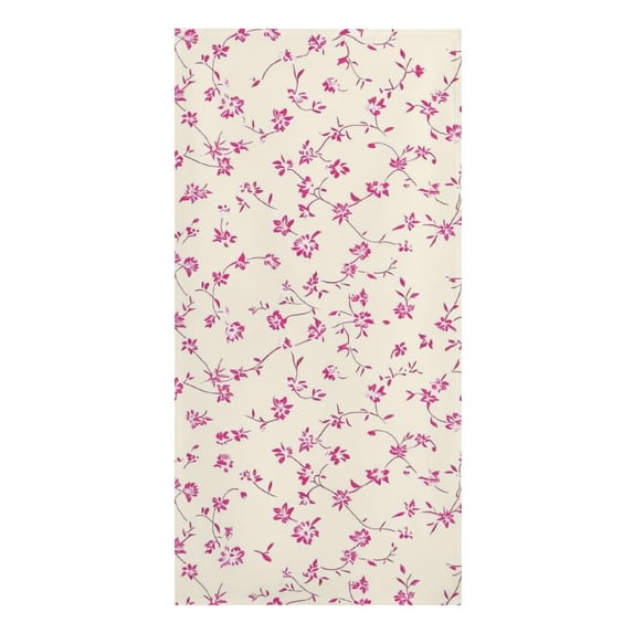 30" x 61" Spring Flowers Lightweight Beach Towel Colored Flowers With ...