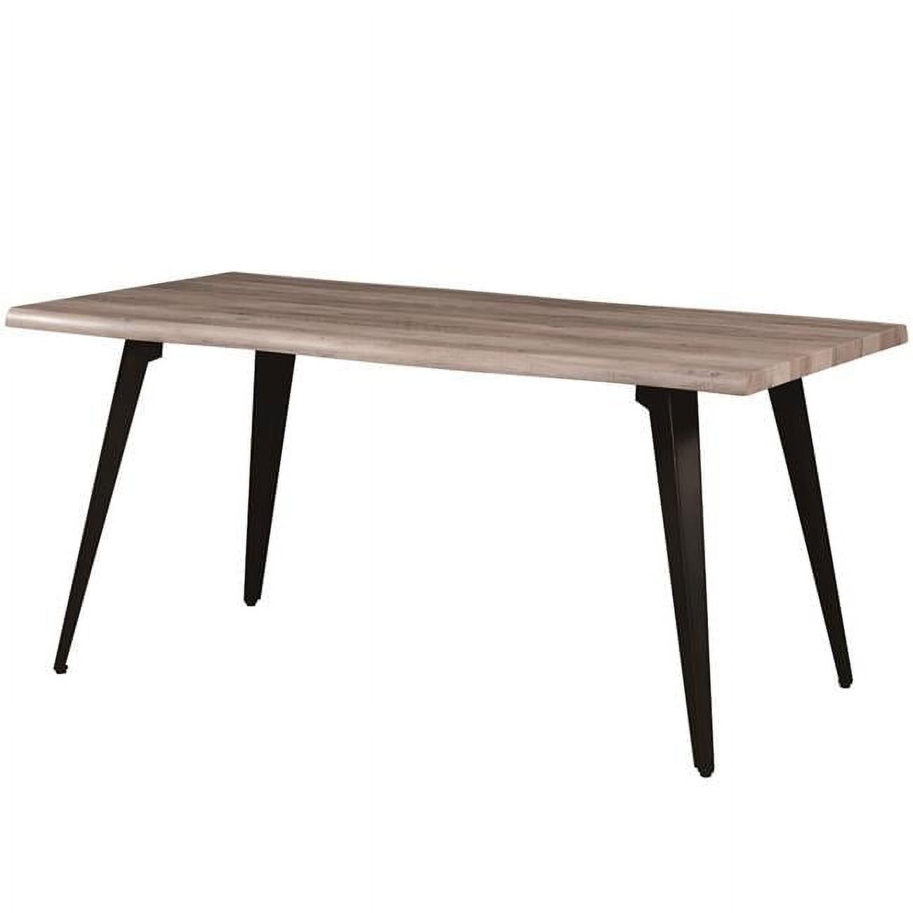 30 x 63 x 34 in. Ravenna Modern Rectangular Wood Dining Table with ...