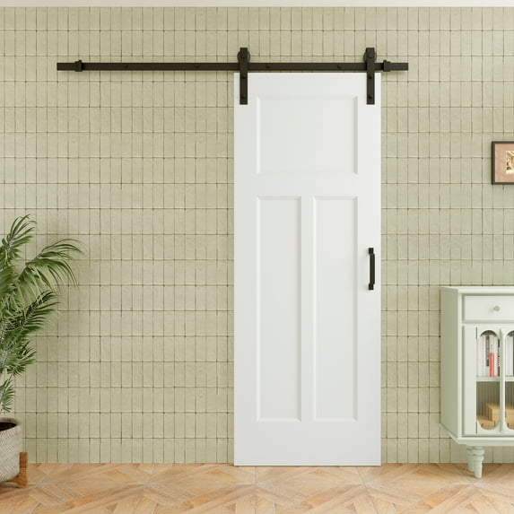 30" x 80" T Shape Waterproof White Primed Solid Core Composite MDF Wood ...