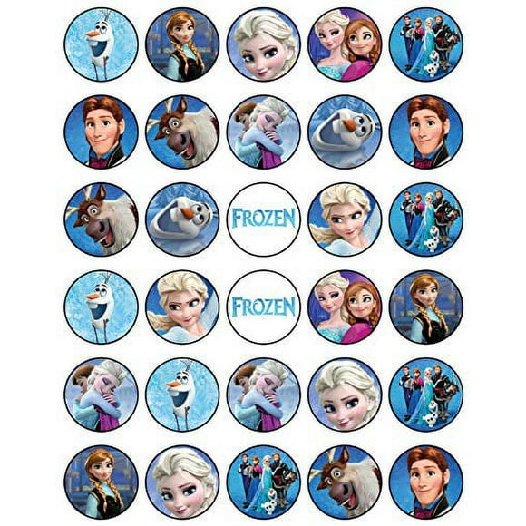 Edible Frozen Cake Topper