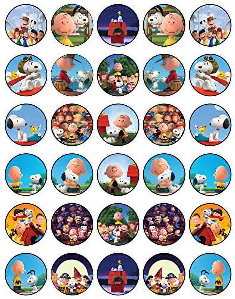 30 x Edible Cupcake Toppers Themed of Collecti of Edible Cake Decoratis ...