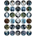 30 x Edible Cupcake Toppers Themed of Tim_Burton's CORPSE BRIDE ...