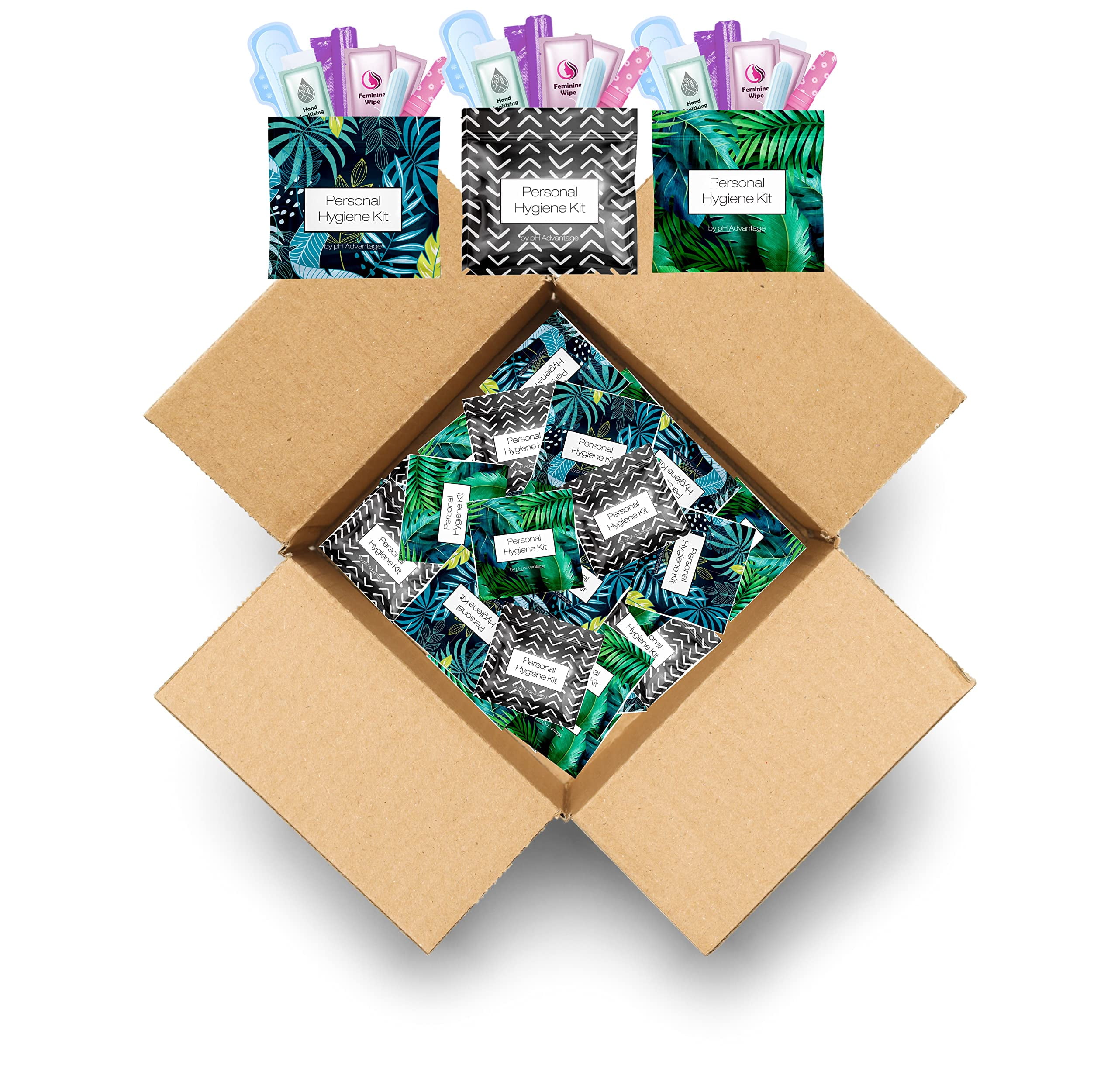 30 x Menstrual All-in-One Kits - Assorted Colors | Convenience on The ...