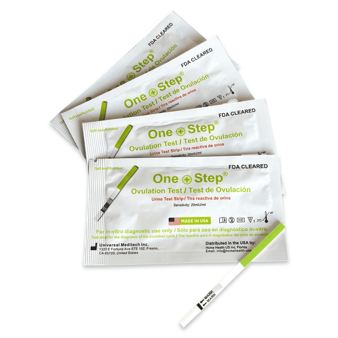 30 x One Step Ovulation Strips 20miu/ml Test Kit Sensitive Fertility ...
