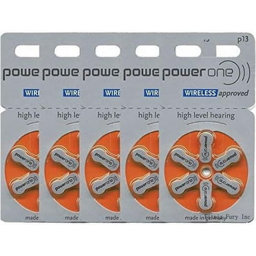 Power One ACCU plus p312 rechargable batteries, , 1 Pack (2 Batteries) - Walmart.com