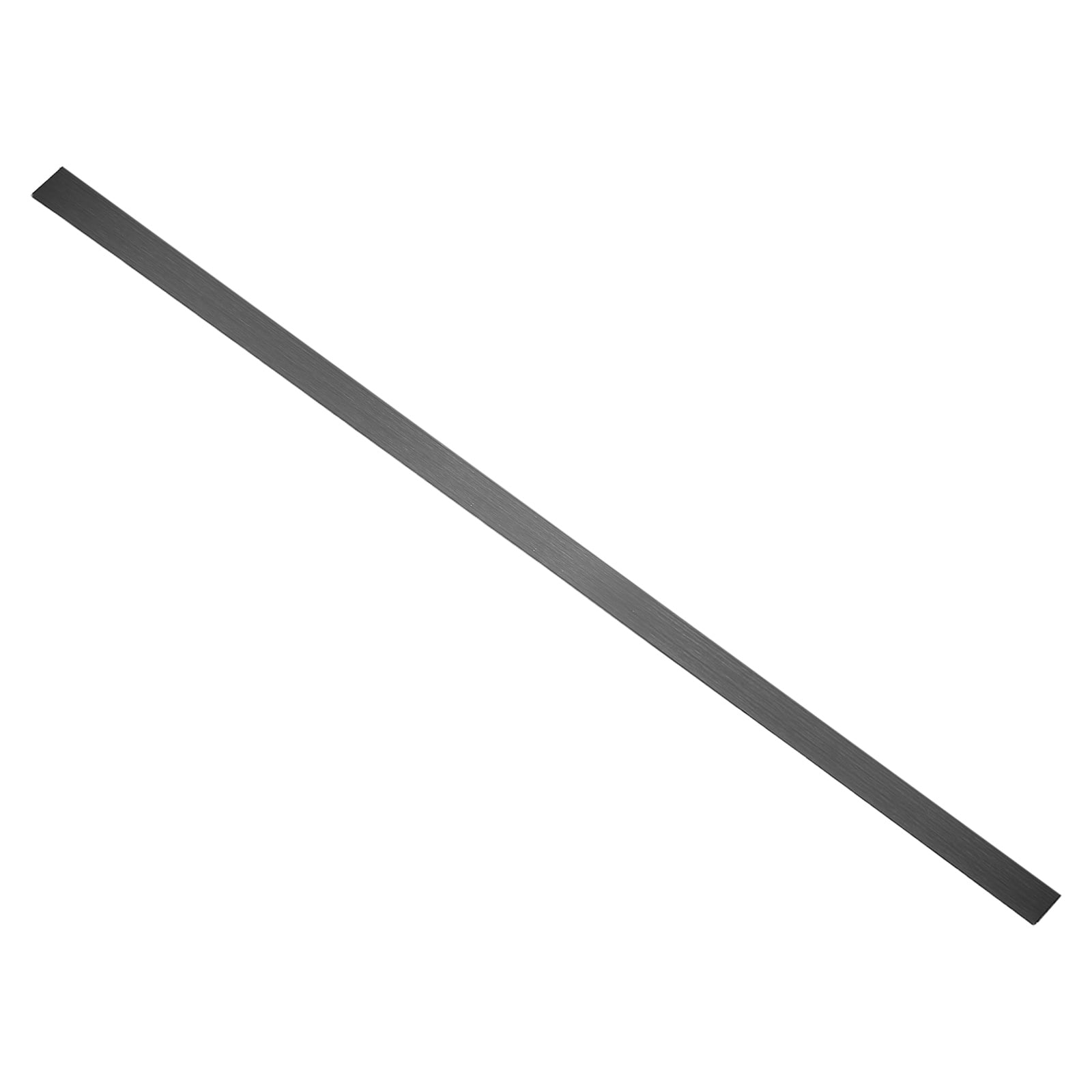 30"x1" Self-Adhesive 304 Stainless Steel Sheet Gap Filler, Brushed ...