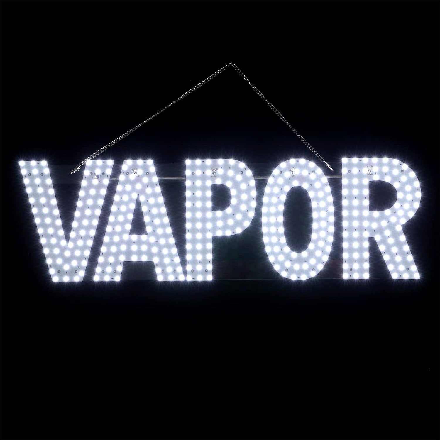 30"x10" Large Vapor Sign for Shops, Bright Design Vapor Sign with ...