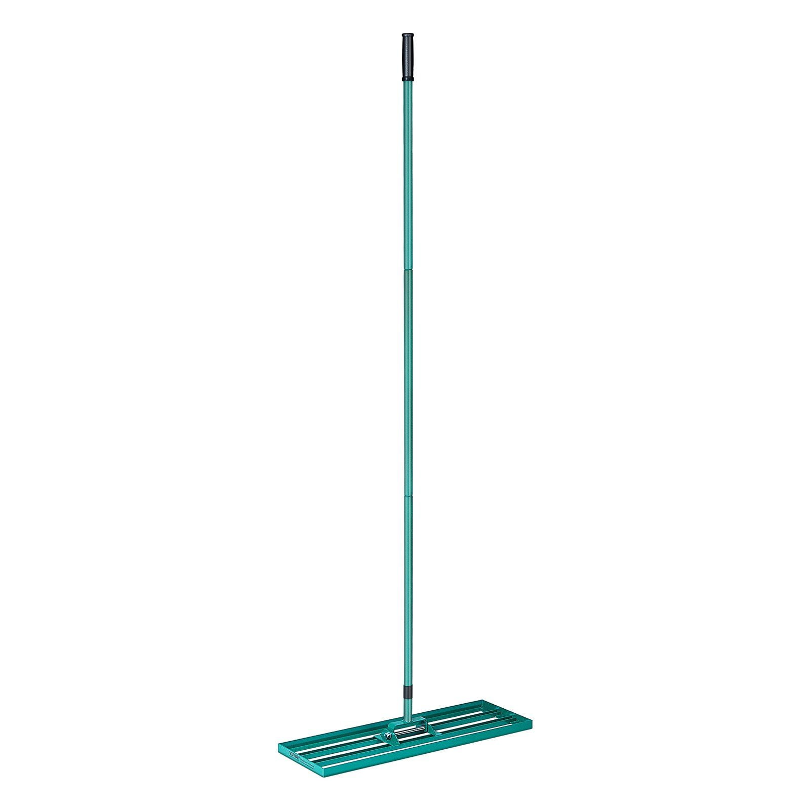 30"x10" Lawn Leveling Rake, Heavy-duty Steel Yard Leveler with 78 ...