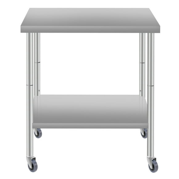 Stainless Steel Table With Wheels