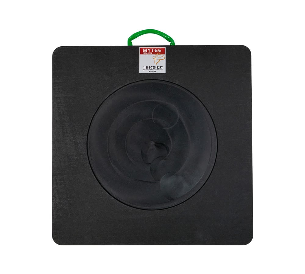 30"x30"x2" Heavy Duty Outrigger Pad for RV with Recessed Radius - Black ...