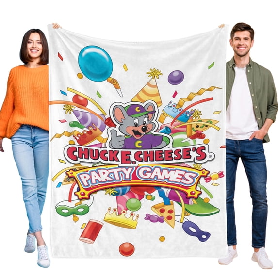 30"x40" FSMYJJZY Chuck E Cheese Throw Blanket Soft Flannel Warm ...