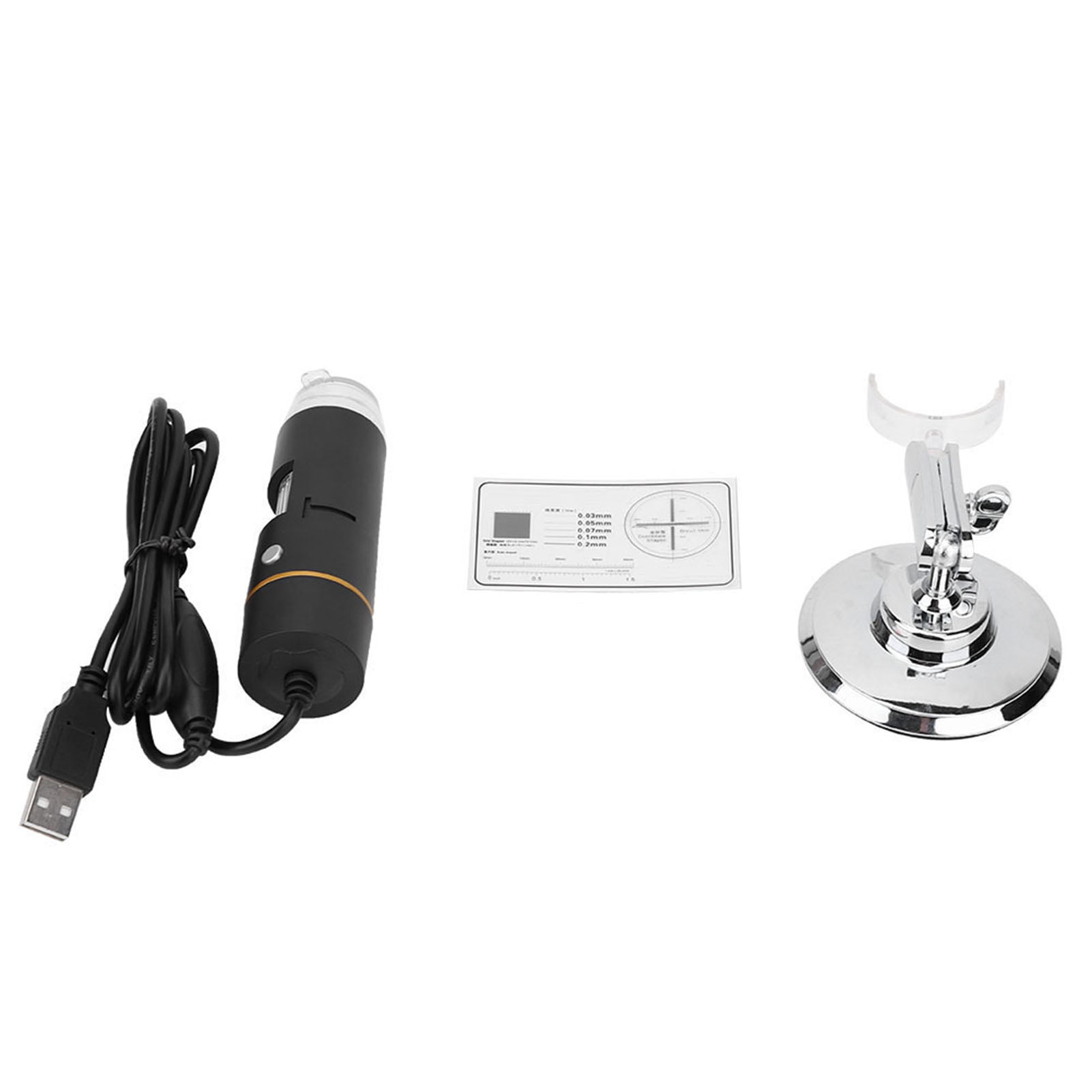 300,000 Pixels Digital Microscope USB HD 1000X PCB Magnifier with 8 Led ...