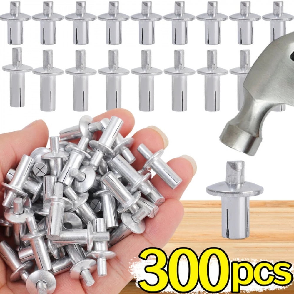 300/10PCS Aluminum Alloy Expansion Rivets Hammer Drive Expansion Nails ...