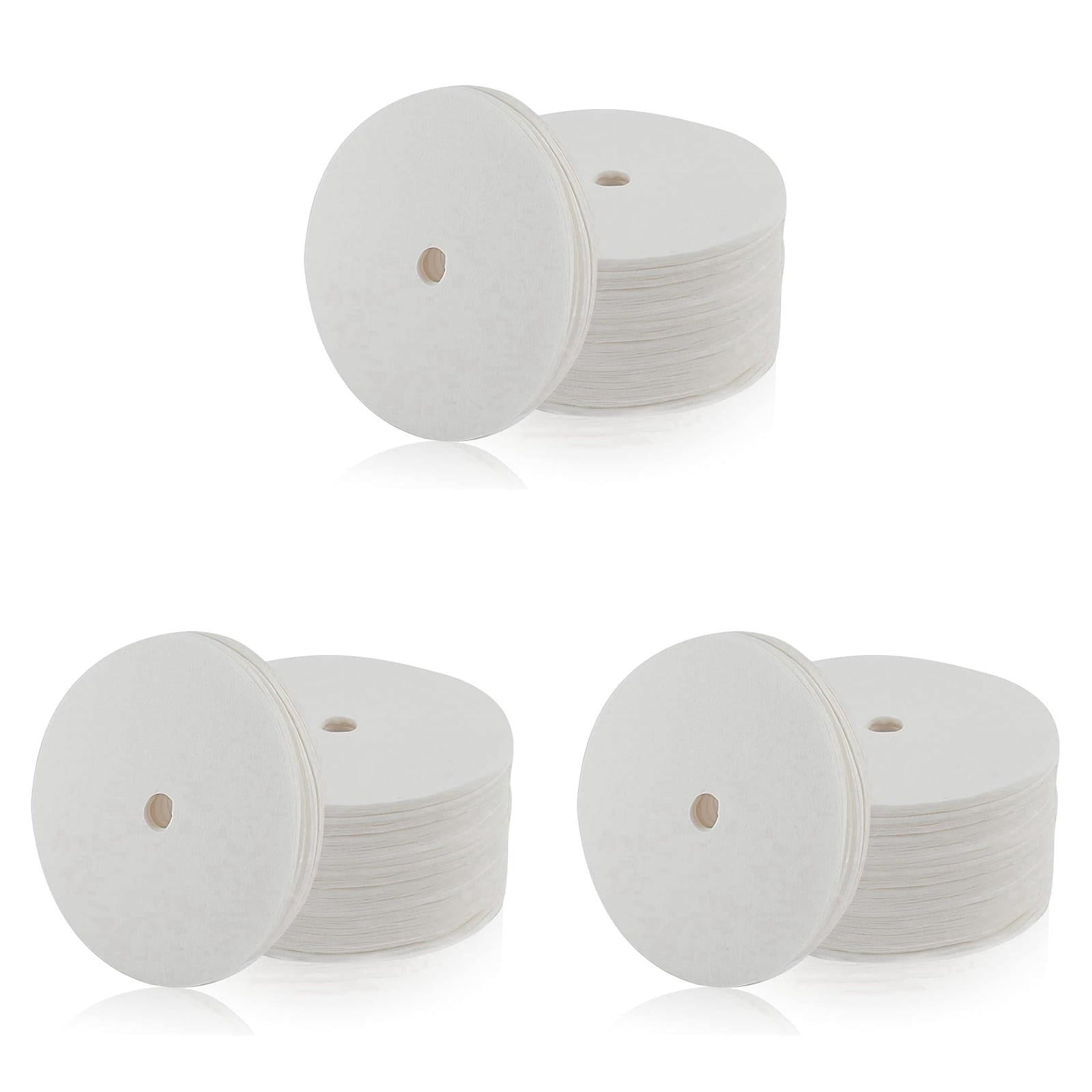 300/200/100pcs Round Coffee Filters, Natural Unbleached Disposable ...