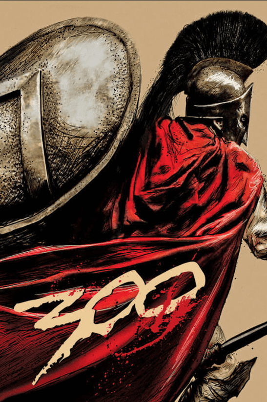 300 (2007) 24x36 Movie Poster - Gerard Butler, Epic Battle of ...