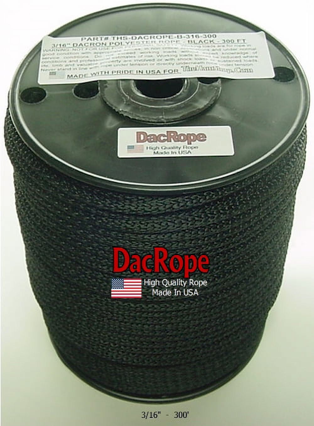 300' - 3/16" Ham Radio Antenna Support Rope - First Quality Polester ...