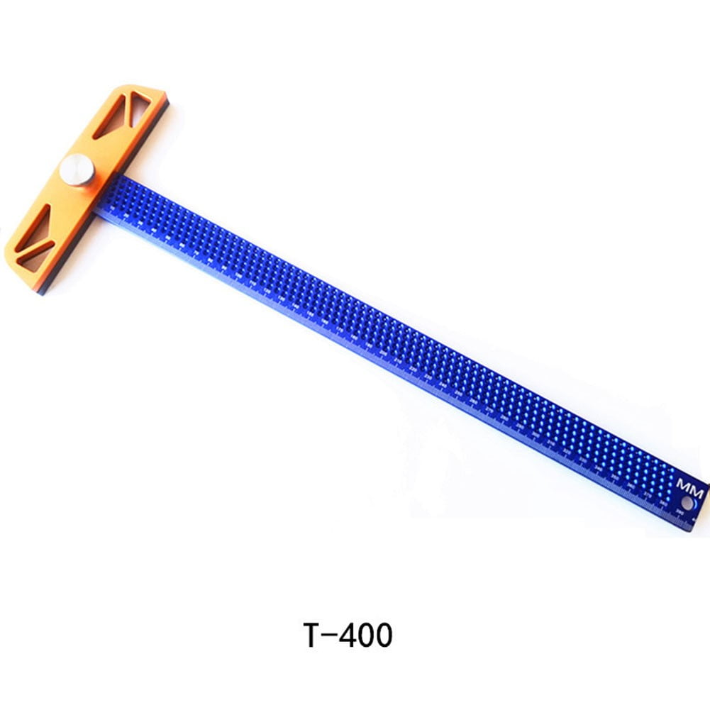 300/400Mm T Type Square Ruler Aluminum Alloy Scriber Measure Marking ...