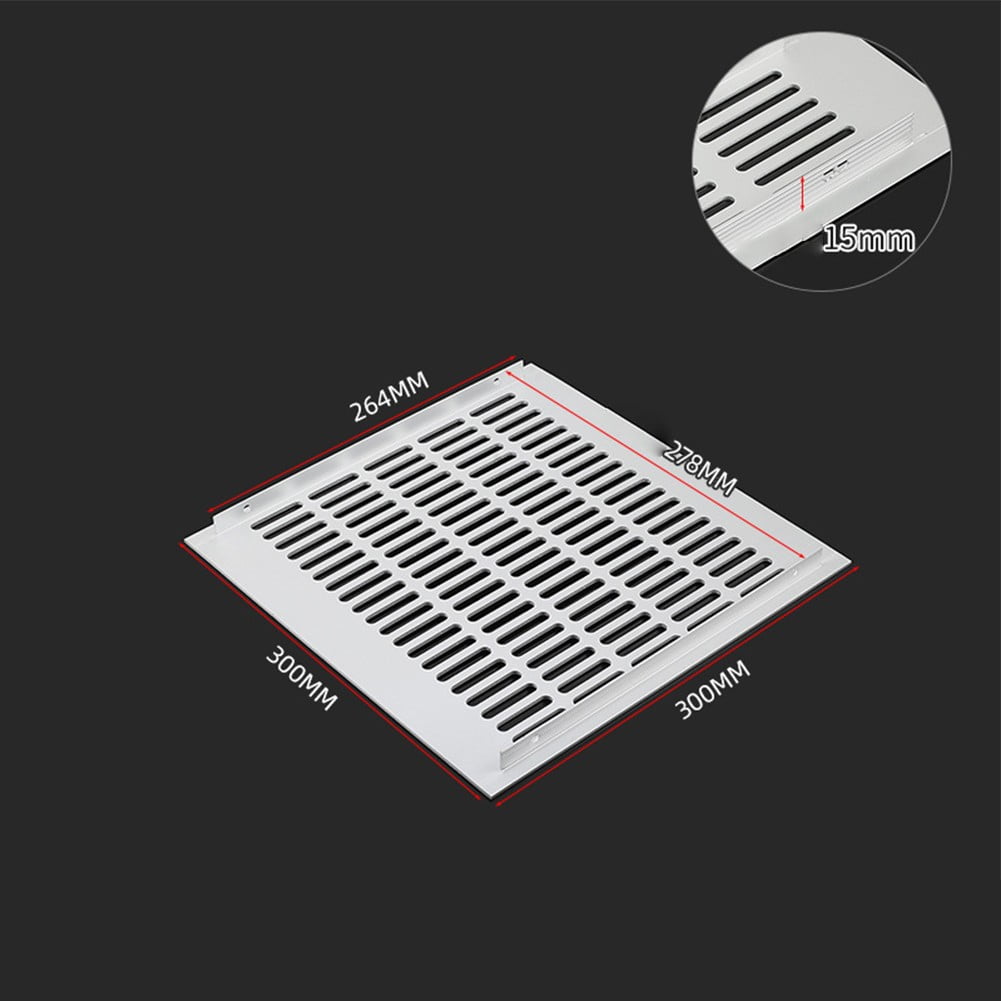 Wide Aluminum Alloy Air Vent Perforated Sheet Web Plate Ventilation ...