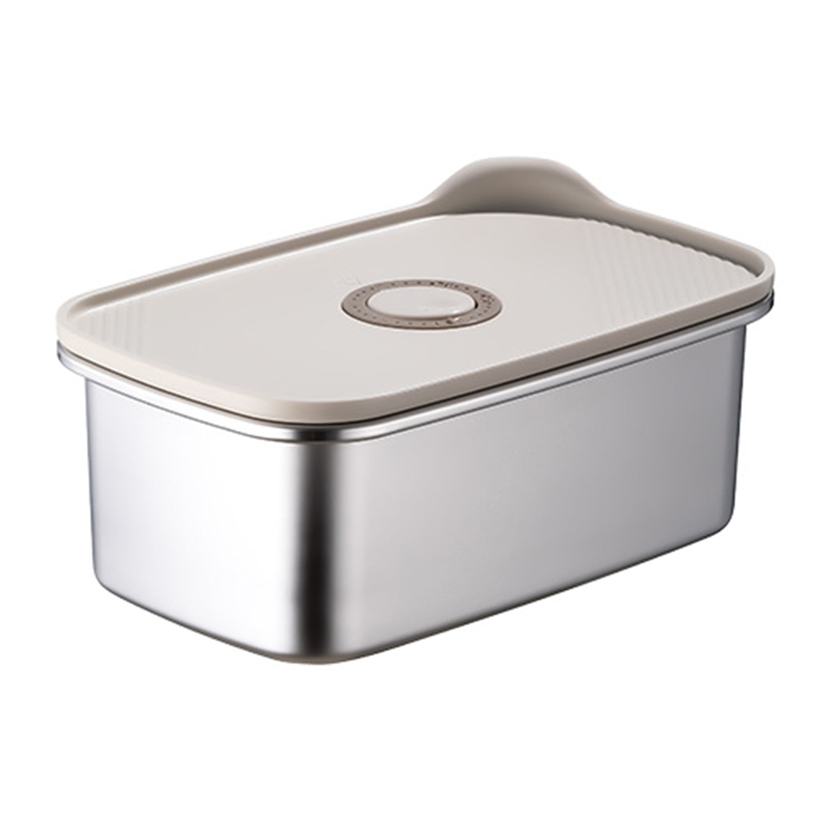 300/500/600/700/1100ML Food Container with Lid Time Dial Thickened ...