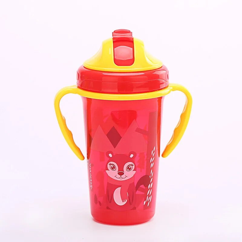 300/500ml Kids Water Sippy Cup Cute Cartoon Large-capacity Water Cup ...