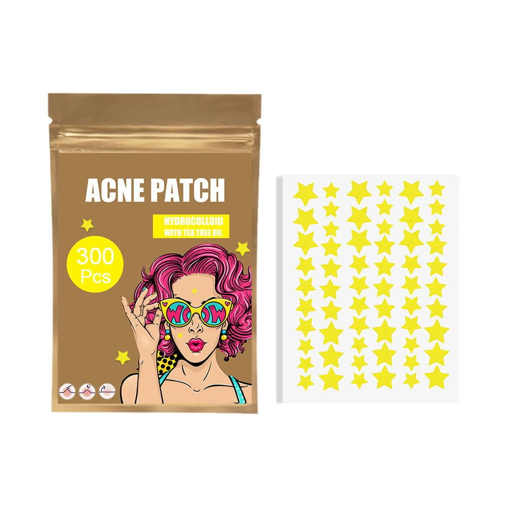 300/600pcs Pimple Patches for Face,Hydrocolloid AcnePatches,Cute Star ...