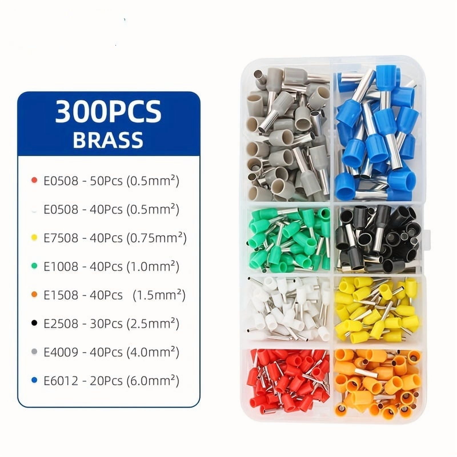 300/700/800/1200/1800/1900-Piece Boxed VE Terminal Blocks Insulated ...