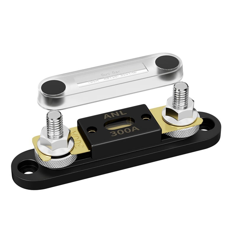 300 Amp Fuse Block with 300A Fuse for Truck Automotive Marine Bolt-on ...