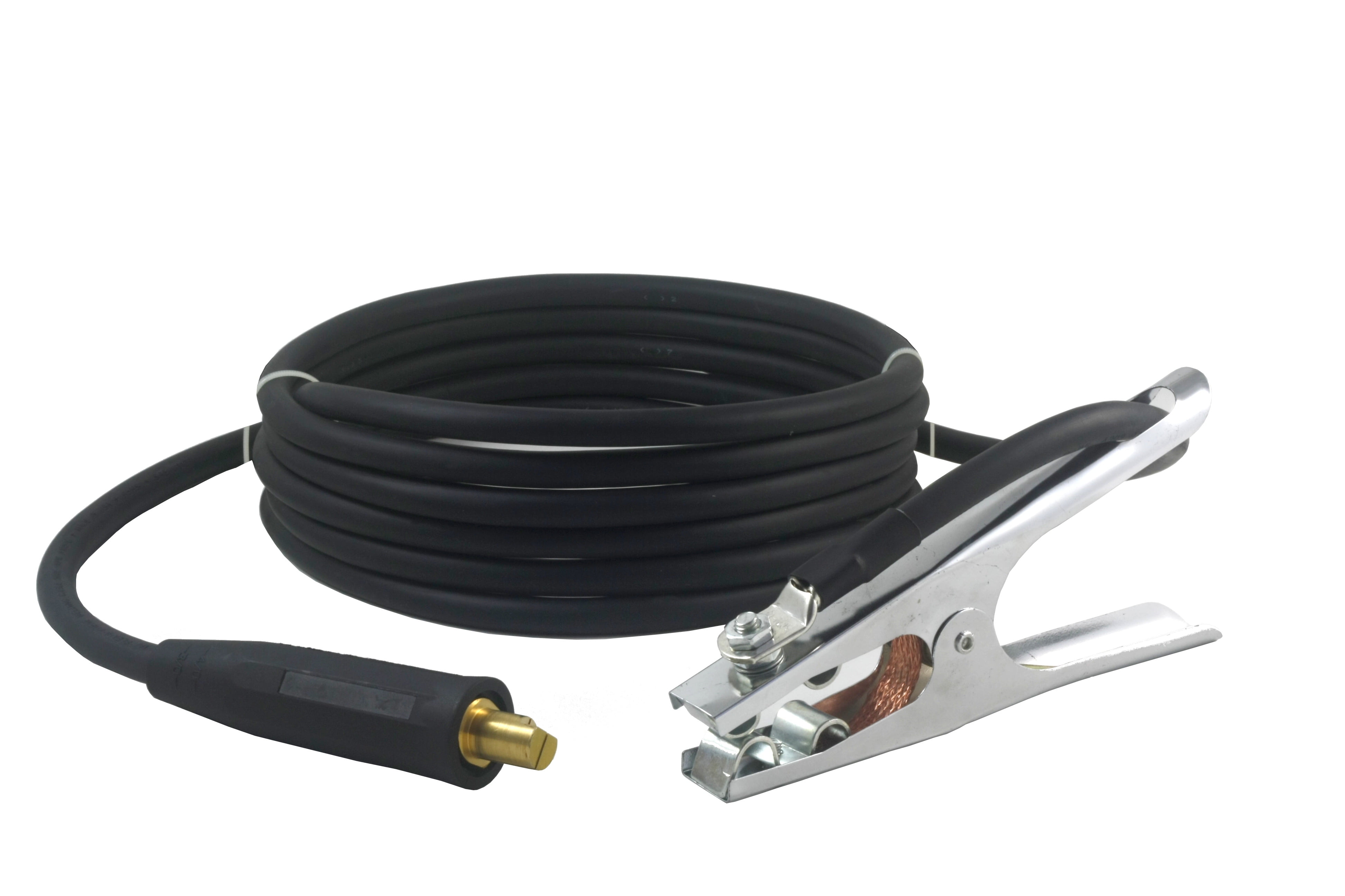 300 Amp Welding Ground Clamp Lead Assembly - LC40 Connector - #1 AWG ...