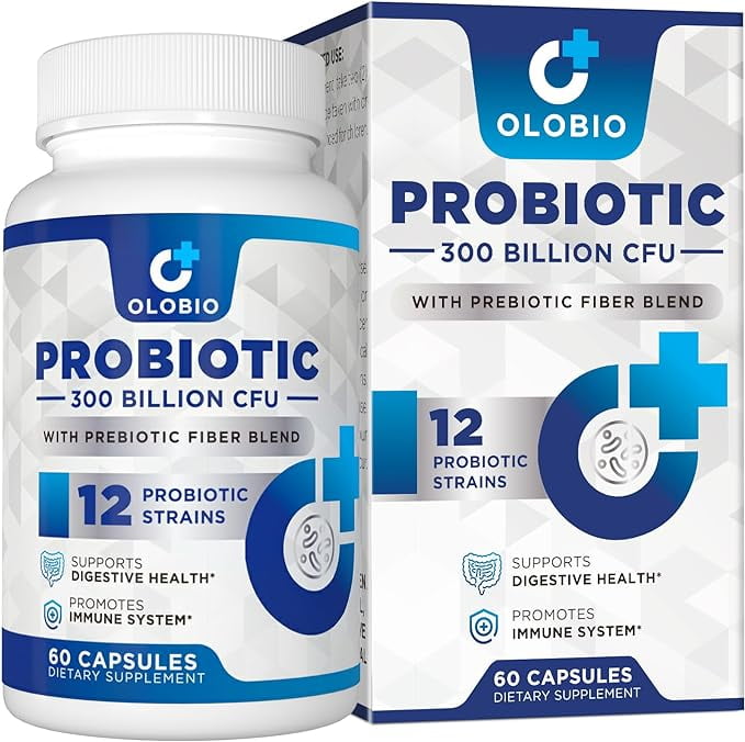 300 Billion CFU Probiotic, Probiotics for Women Men, 12 Probiotics ...