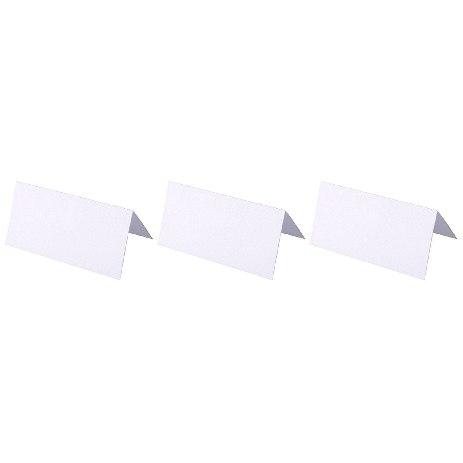 300 Blank Table Name Place Cards, Many Colours - White, Party, Wedding ...