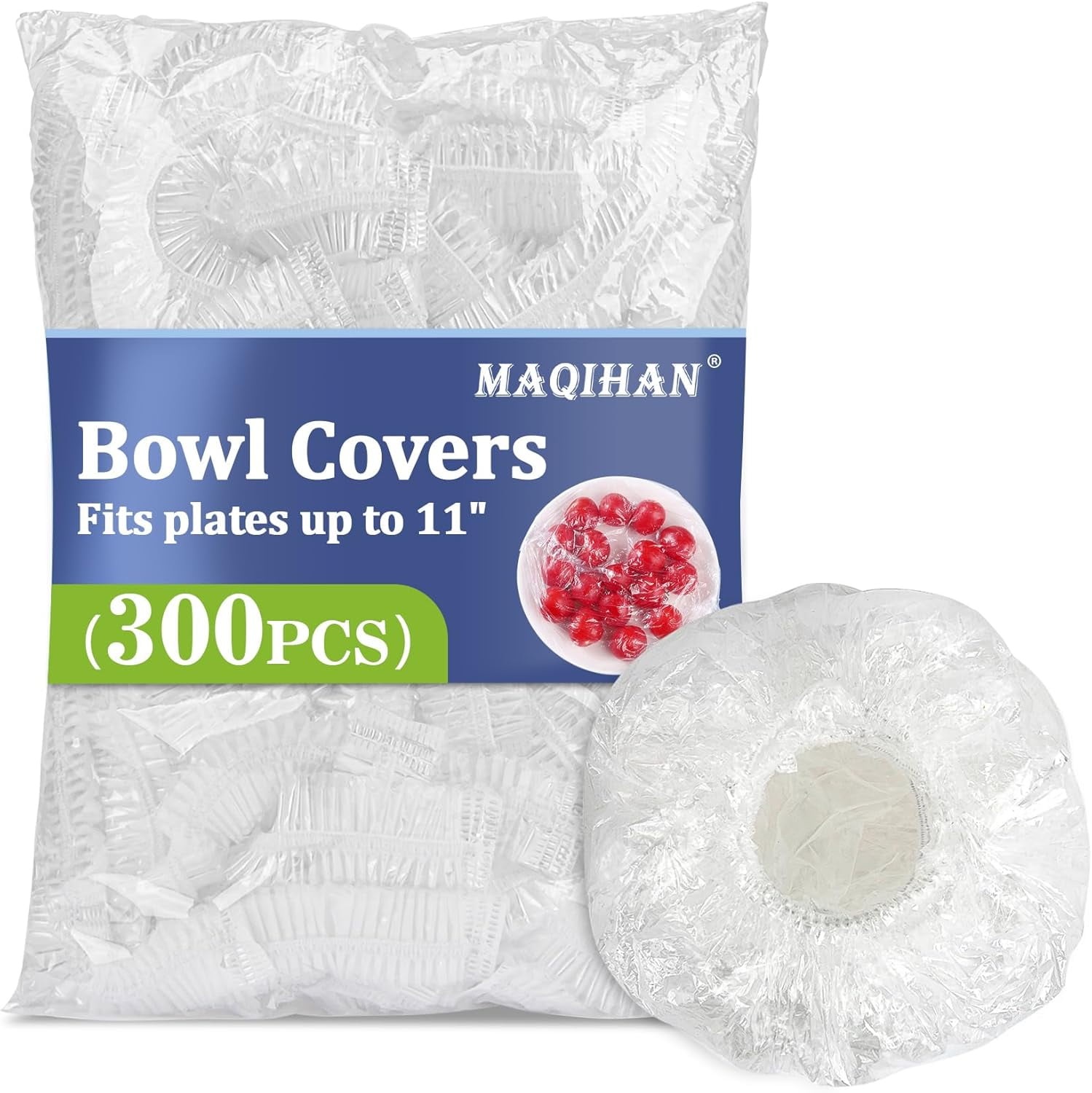 300 Bowl Covers Bread Proofing - Medium Plastic Wrap Food Sourdough ...