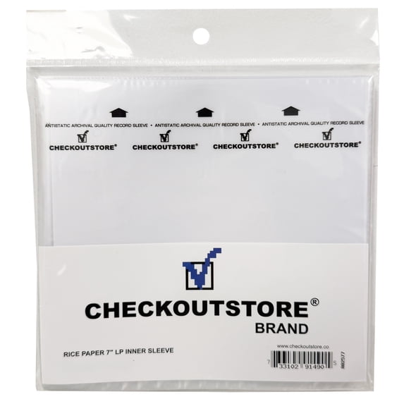 300 CheckOutStore 3 Ply Rice Paper Archival Quality Anti Static Record ...