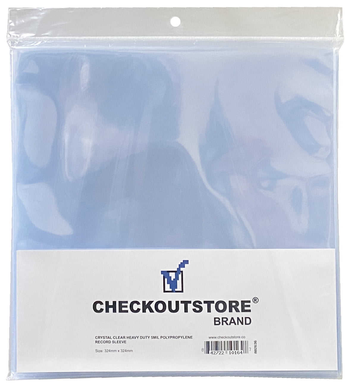 300 CheckOutStore Clear Plastic OPP for 12" LP Vinyl Record Album ...