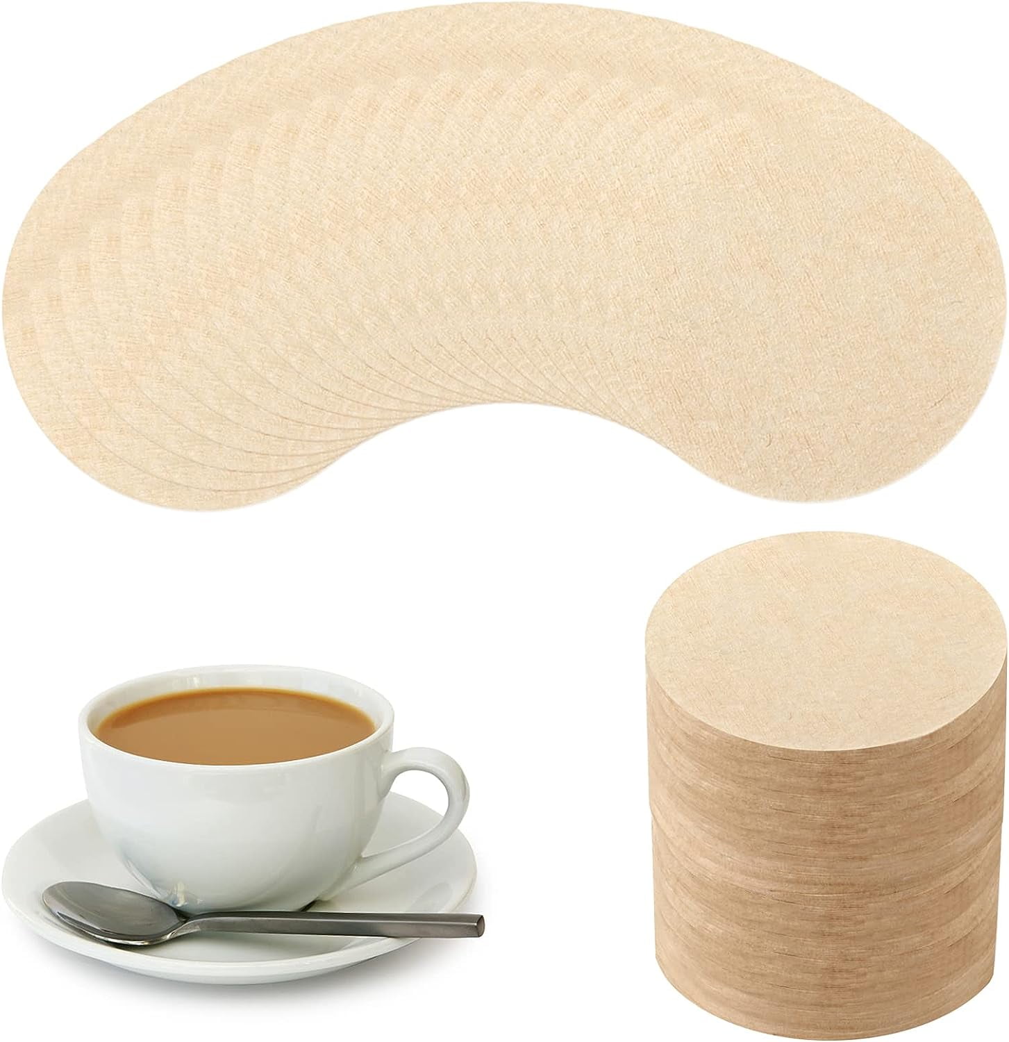 300 Coffee Filter Papers for Aeropress and Espresso - Walmart.com