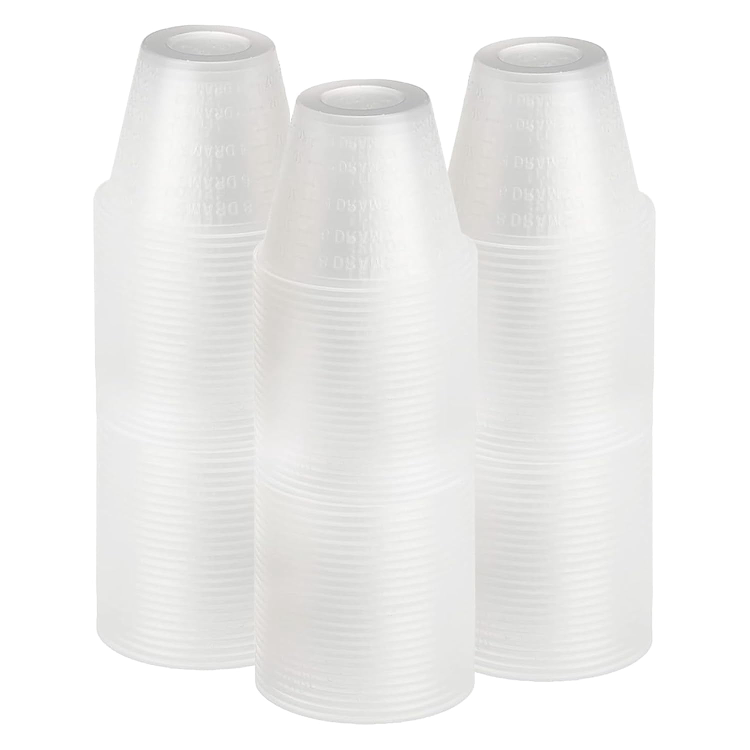 [300 Count - 1 oz.] Disposable Graduated Plastic Medicine Cups - For ...