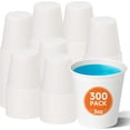 300 Count 3 oz Disposable Mouthwash Cups, Small Paper Cups, Bathroom ...