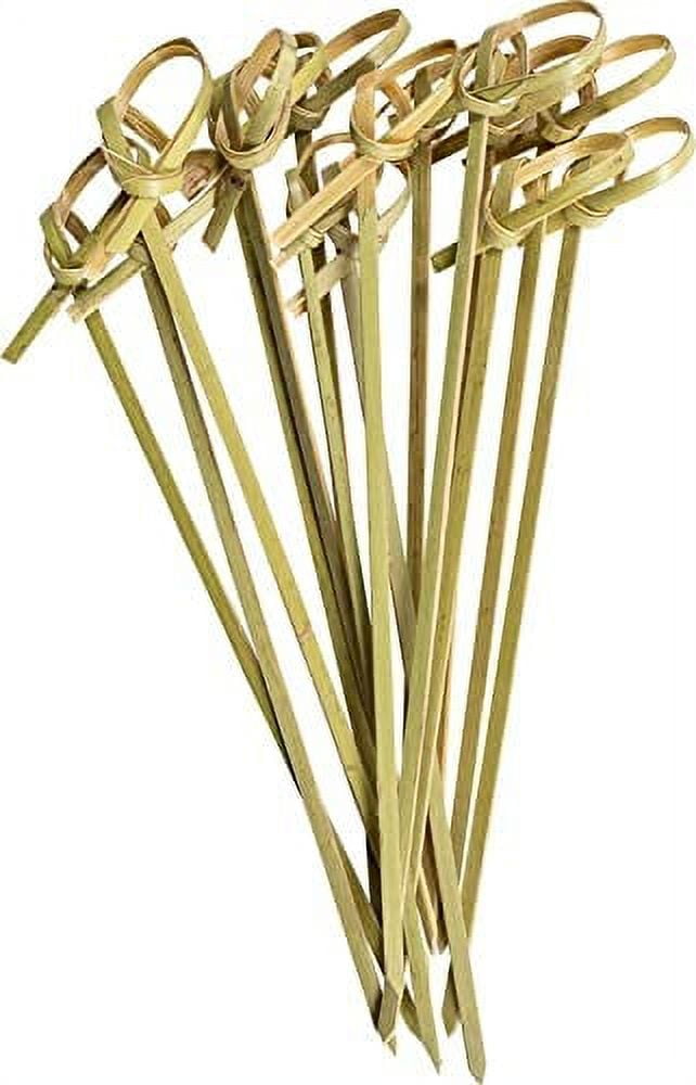 300 Count Bamboo Knot Picks - 4.75 Inch Appetizer, Sandwich, & Cocktail ...