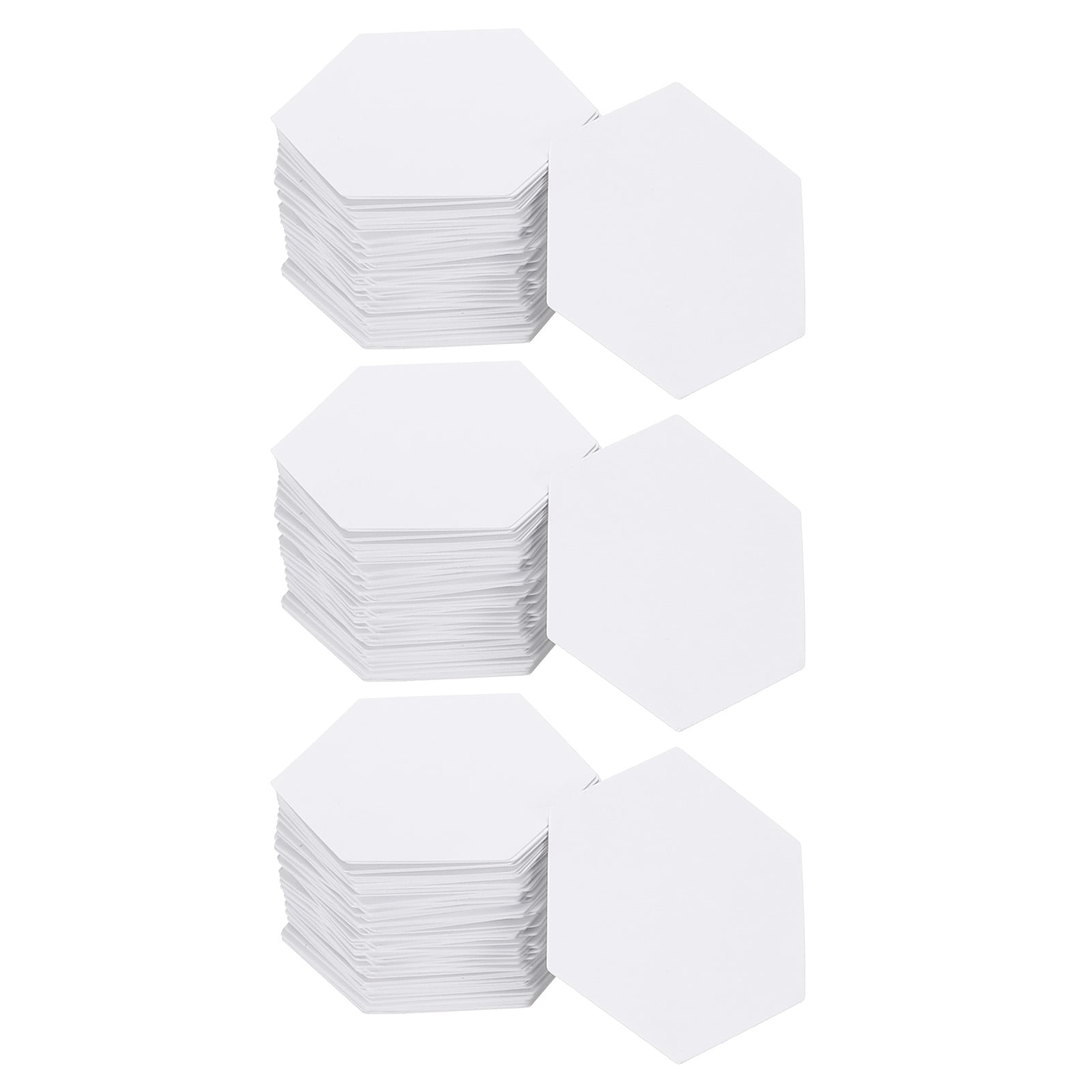 300 Count Hexagon Paper Piecing Paper for Quilting, 0.5-Inch English ...