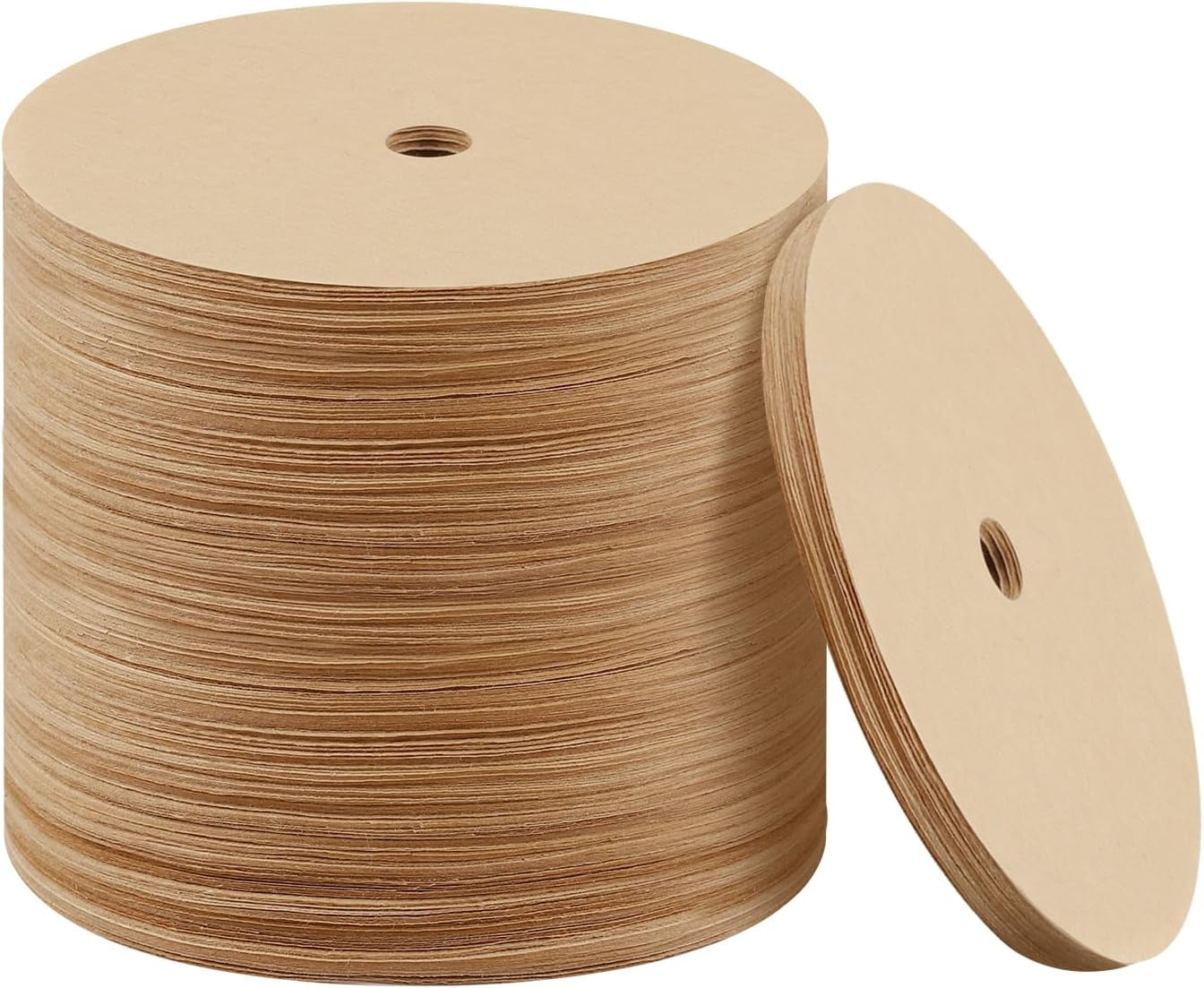 300 Count Percolator Coffee Filters, 3.75in Natural Unbleached ...