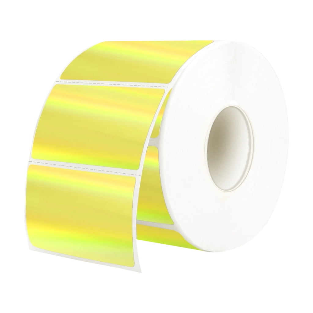 300 Counts Sparkling Thermal Label Water Resistant Adhesive Label ...