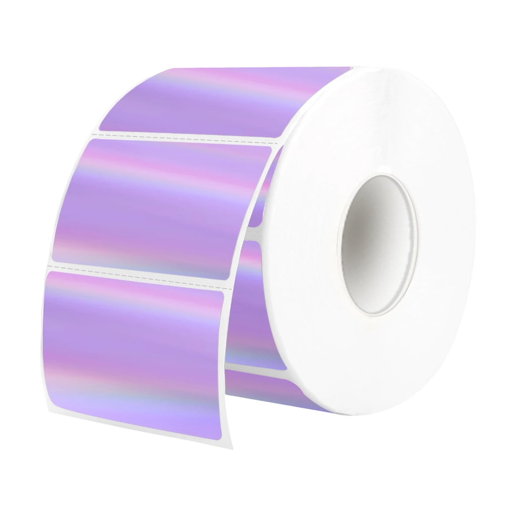 300 Counts Sparkling Thermal Label Water Resistant Adhesive Label ...