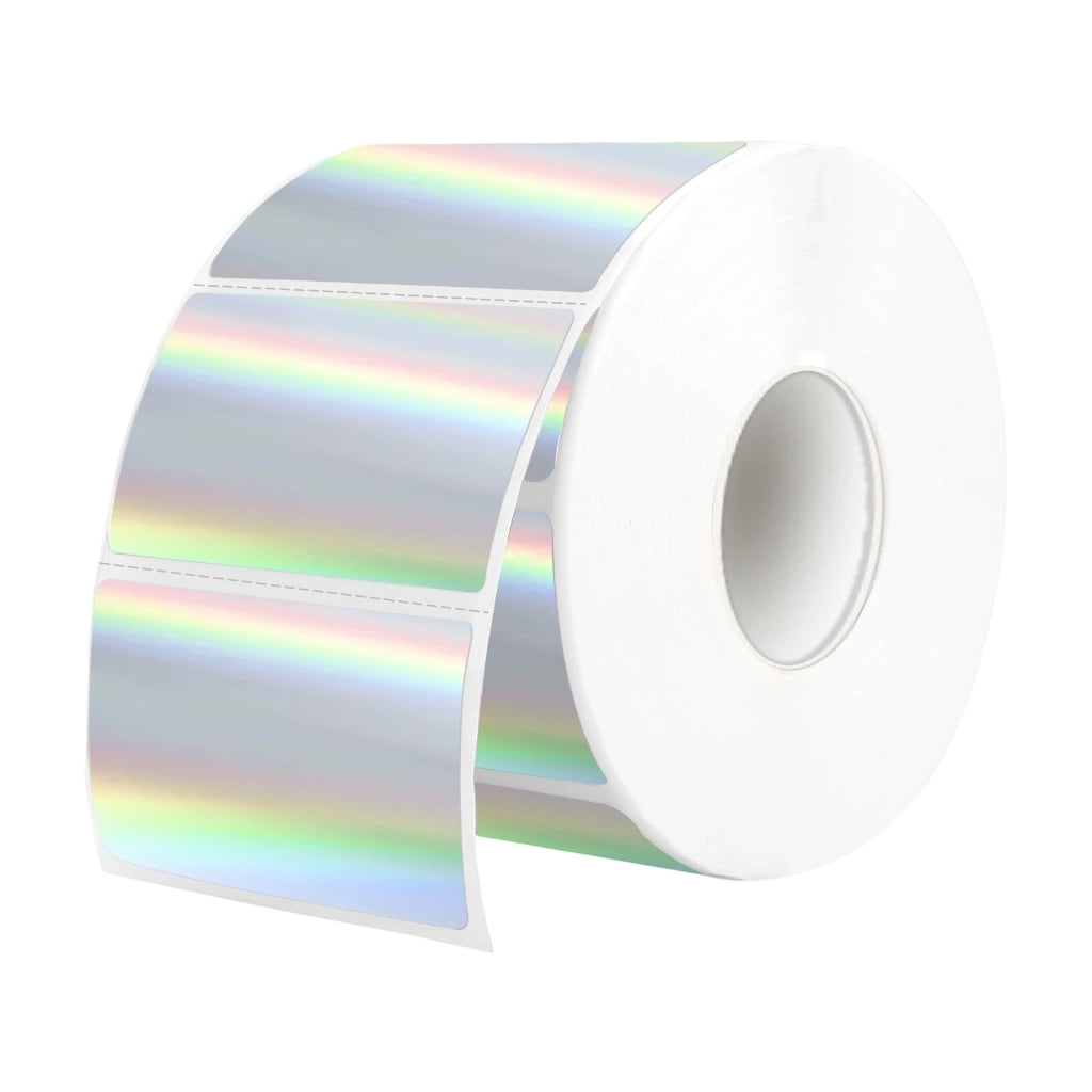 300 Counts Sparkling Thermal Label Water Resistant Adhesive Label ...