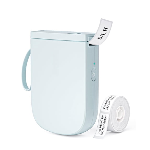 300 Dpi D11 Label Maker Machine With 1 Tape Mini Portable Printer ...