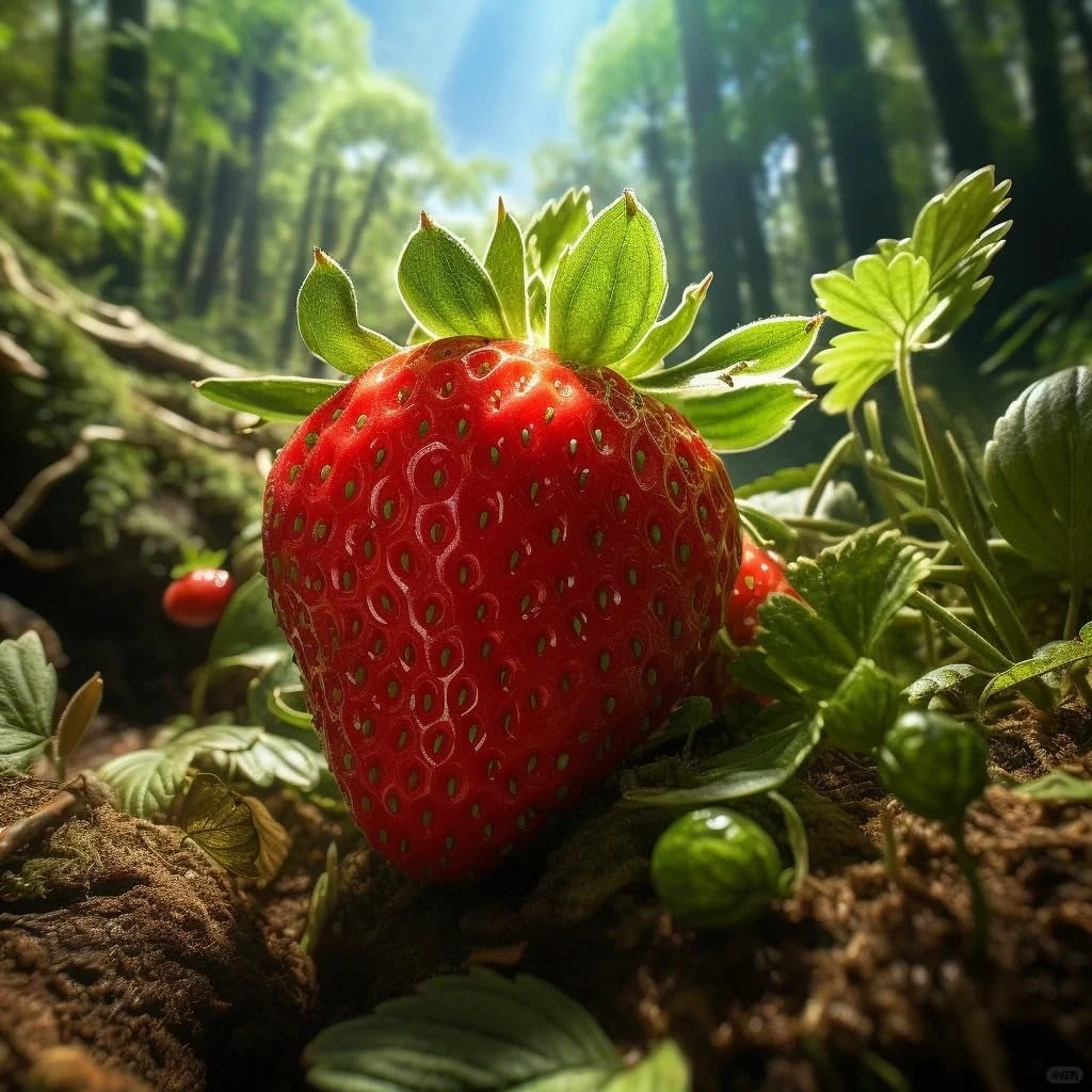 300+ Giant Strawberry Seeds for Planting MVR1 Big Strawberry Seed Hardy ...
