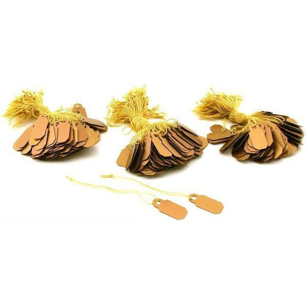 300 Gold String Price Tags Jewelry Ring Sale Display - Walmart.com