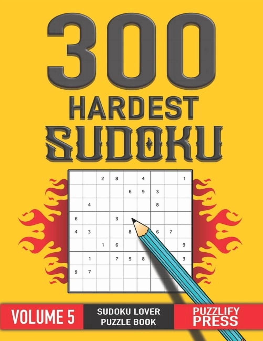 300 Hardest Sudoku: SUDOKU LOVER GIFT Puzzle Book for Girls Women Teens ...